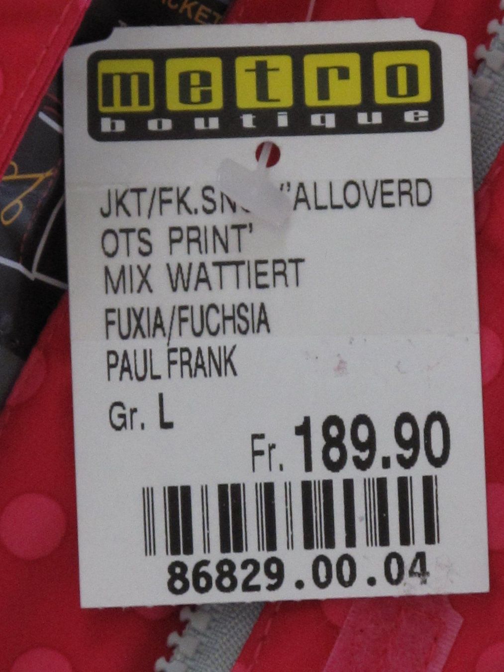 Skijacke Paul Frank Gr. 152 (Neu und originalverpackt) in Wetzikon ZH ...