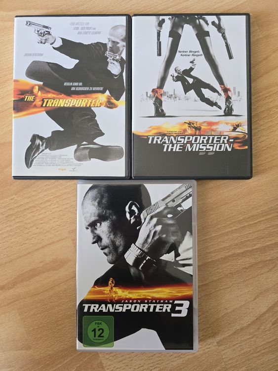Transporter DVD Collection (1-3) Filme (Gebraucht) in Uffikon für CHF ...