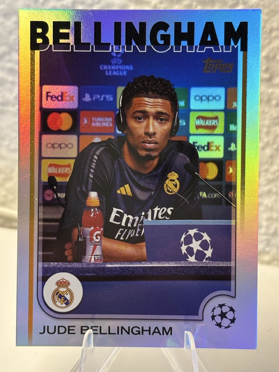 2024-25 Topps UEFA Jude Bellingham Variation Real Madrid (Neu (gemäss ...
