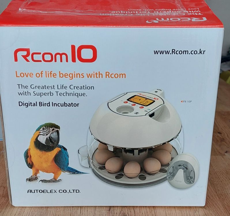 Brutapparat Rcom10 zur Brut 10 Hühnereier (Gebraucht) in Sumiswald für ...