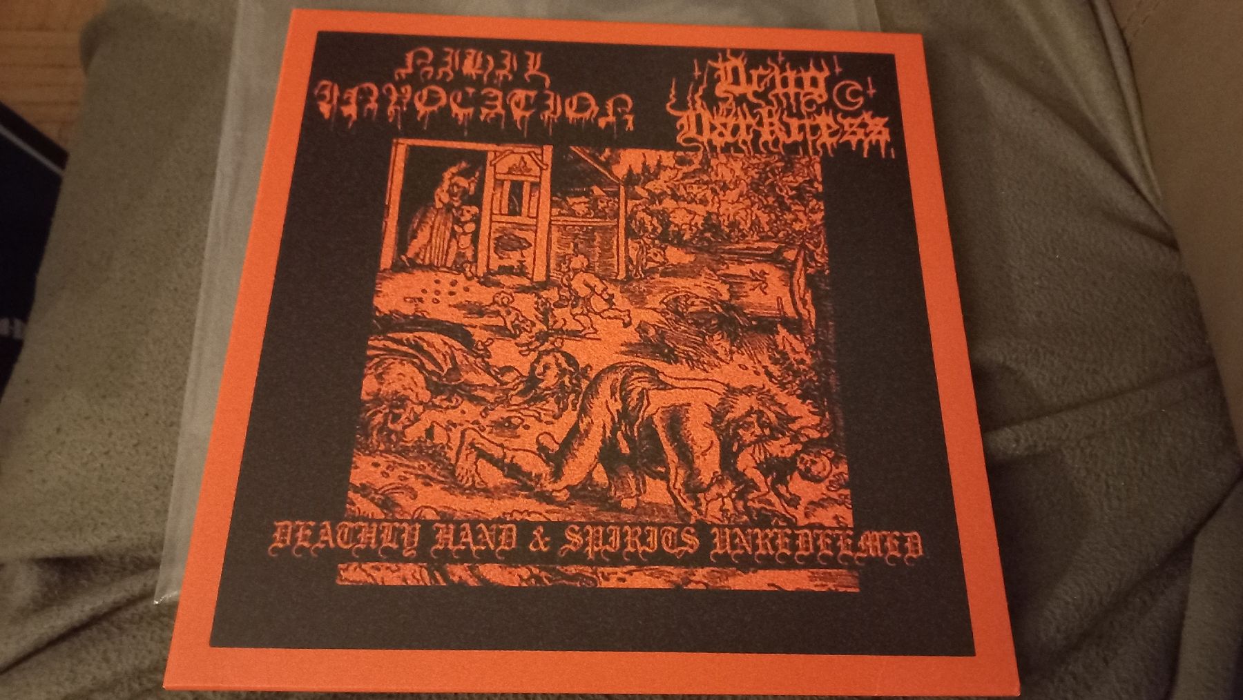 Nihil Invocation / Drug Darkness-Split Lp Vinyl BLACK METAL (Gebraucht) in Olten für CHF 25 ...