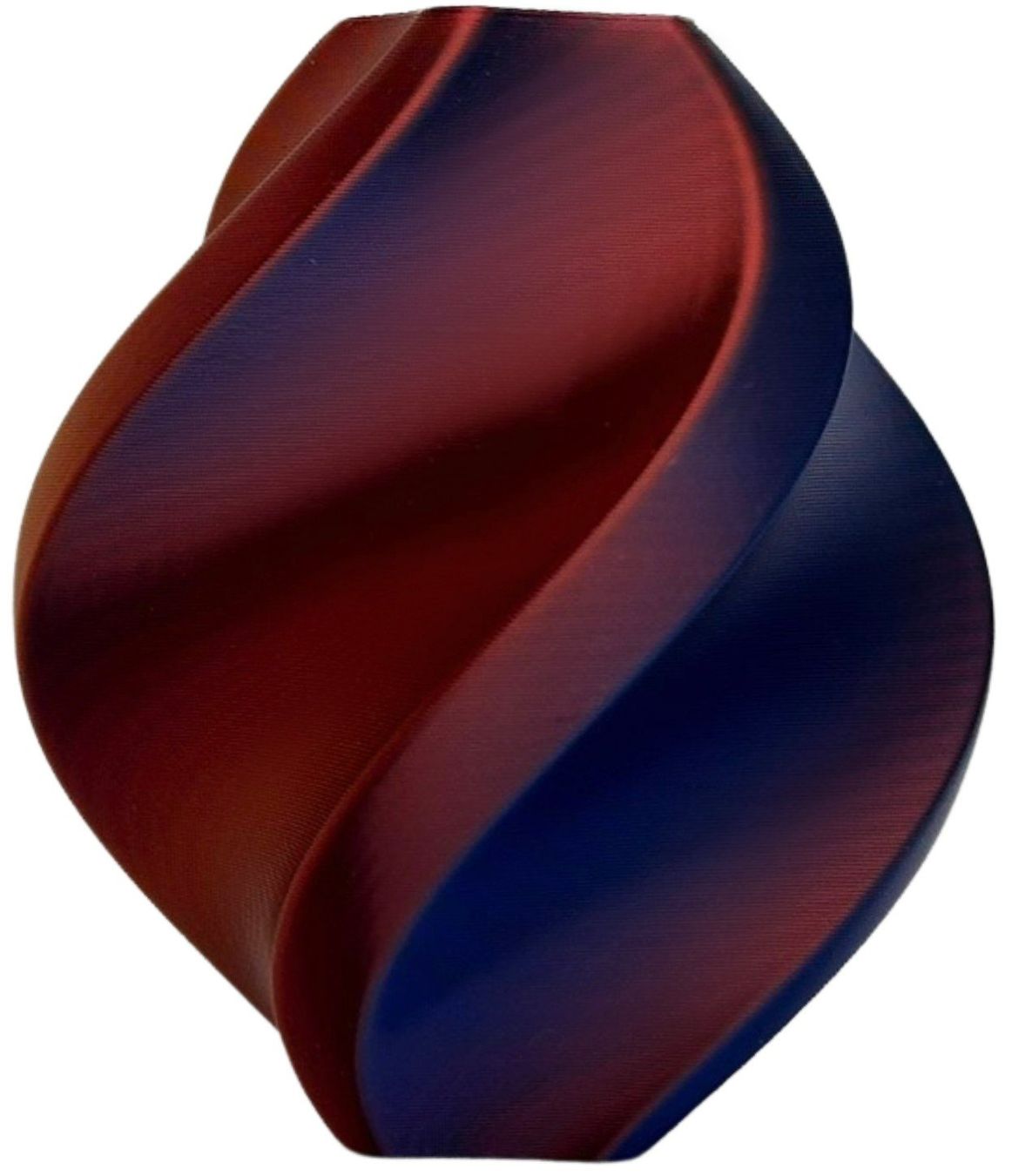 PLA Silk Dual Color Filament, 1.75 mm, 1 kg, rot, gold (Neu und ...