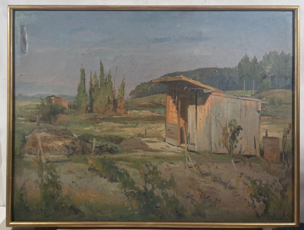 Robert Keller (1889-1968) grosses Gemälde - Landschaft (Gebraucht) in Root für CHF 34 – nur ...