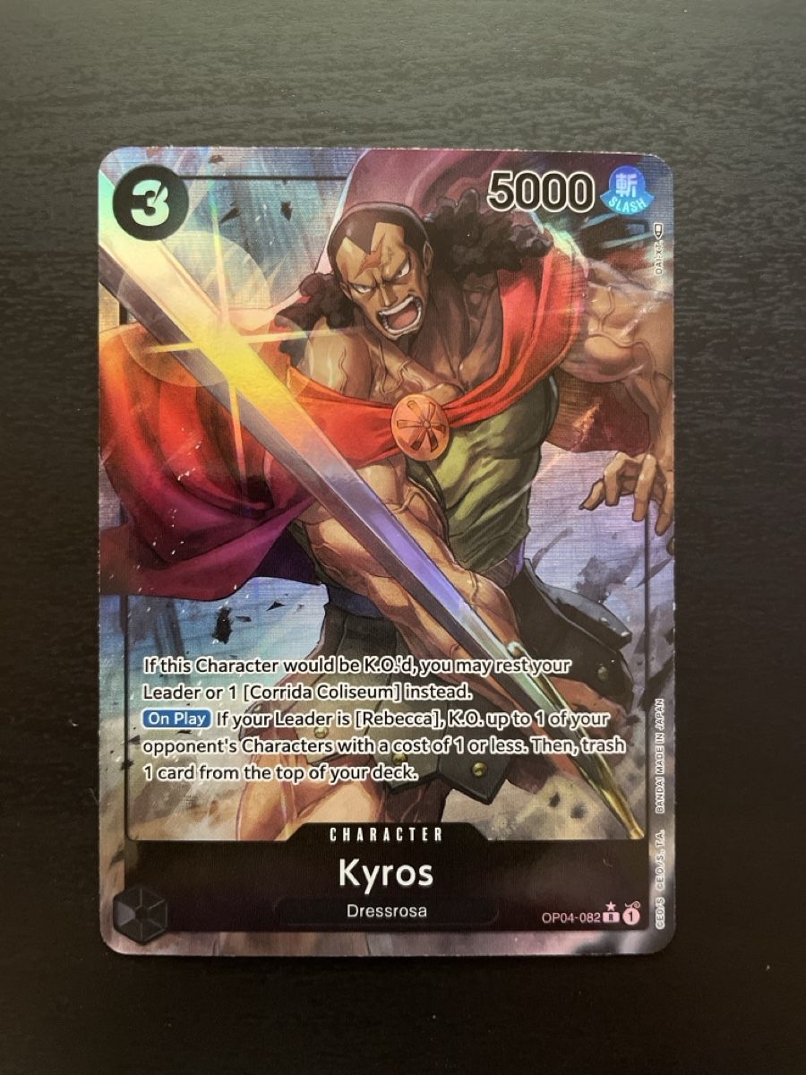 One Piece Kyros (op04-082) NM (Neu (gemäss Beschreibung)) in Savosa für ...