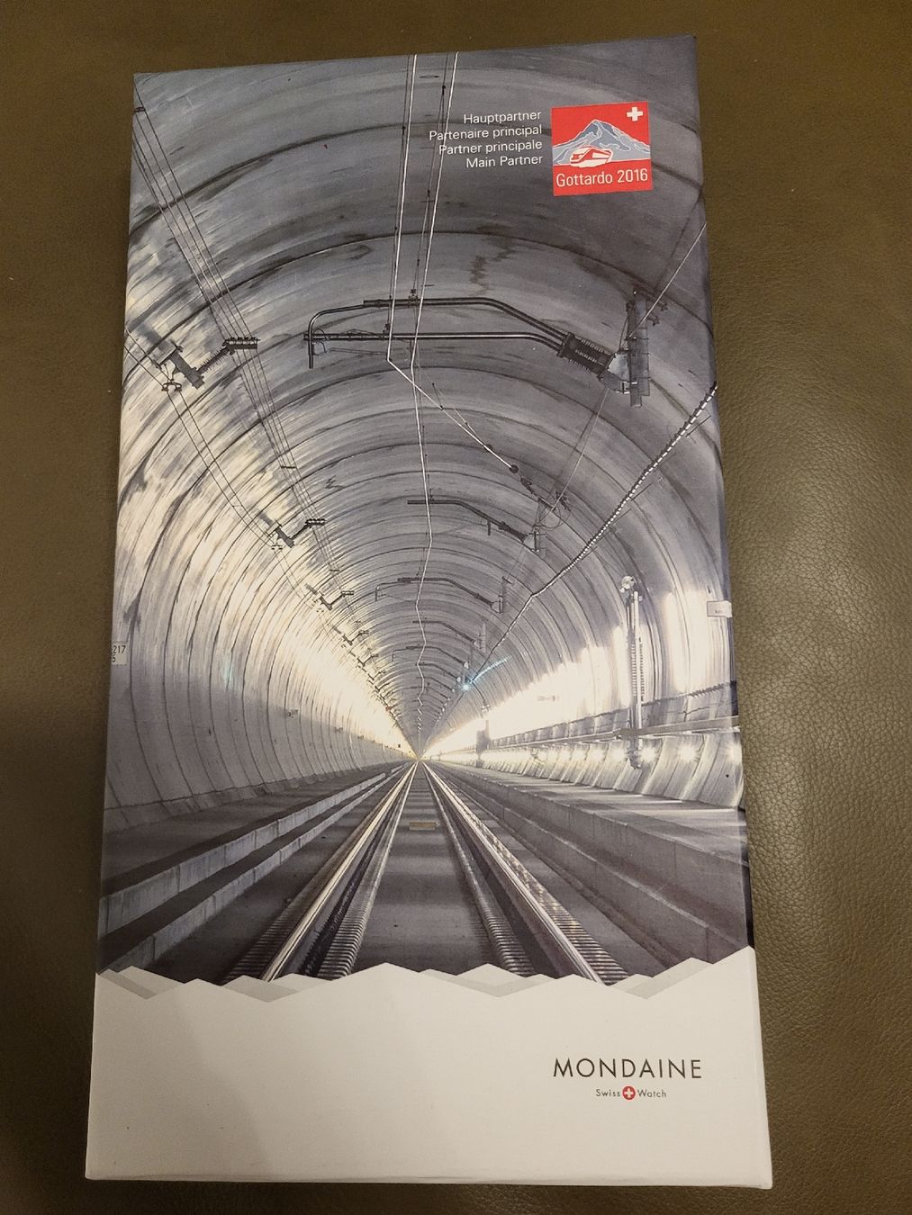 Mondaine Uhr Gottardo 2016, SBB Lok, neue Batterie 17.01.26 (Gebraucht ...