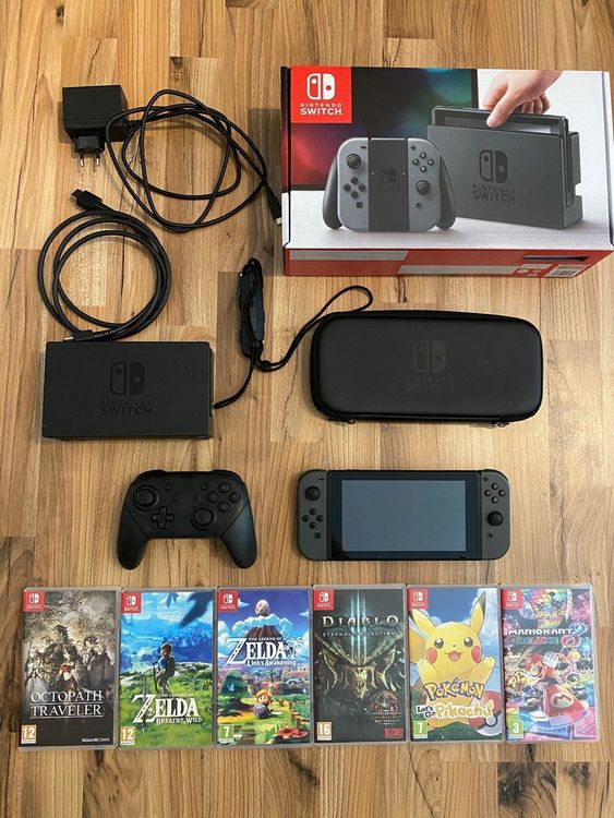 Nintendo Switch 1st Gen mit OVP / Games | Kaufen auf Ricardo