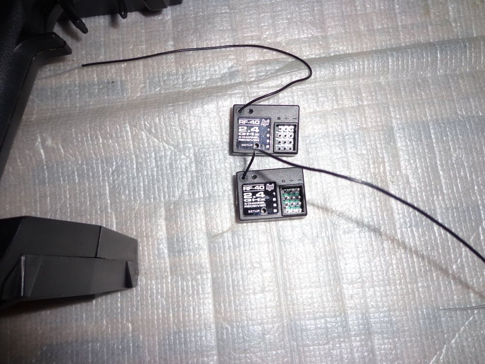 3 Kanal Fernsteuerung HPI TF-40 2.4GHz mit 2 Empfänger (Gebraucht) in ...