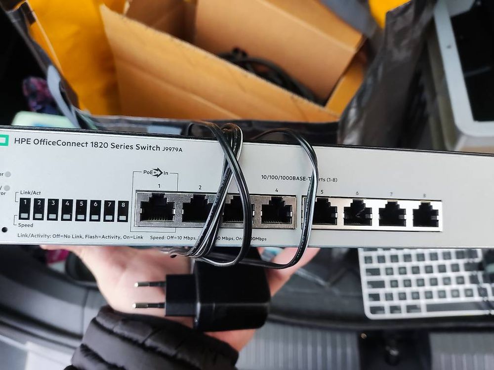 HP OfficeConnect 1820 8-Port Switch J9979A (Gebraucht) in Wallisellen ...