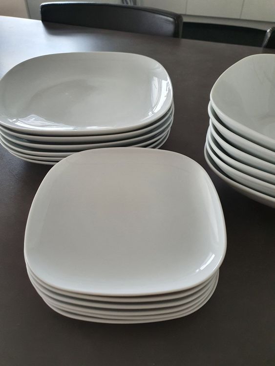 Ikea Teller Weiss Eckig