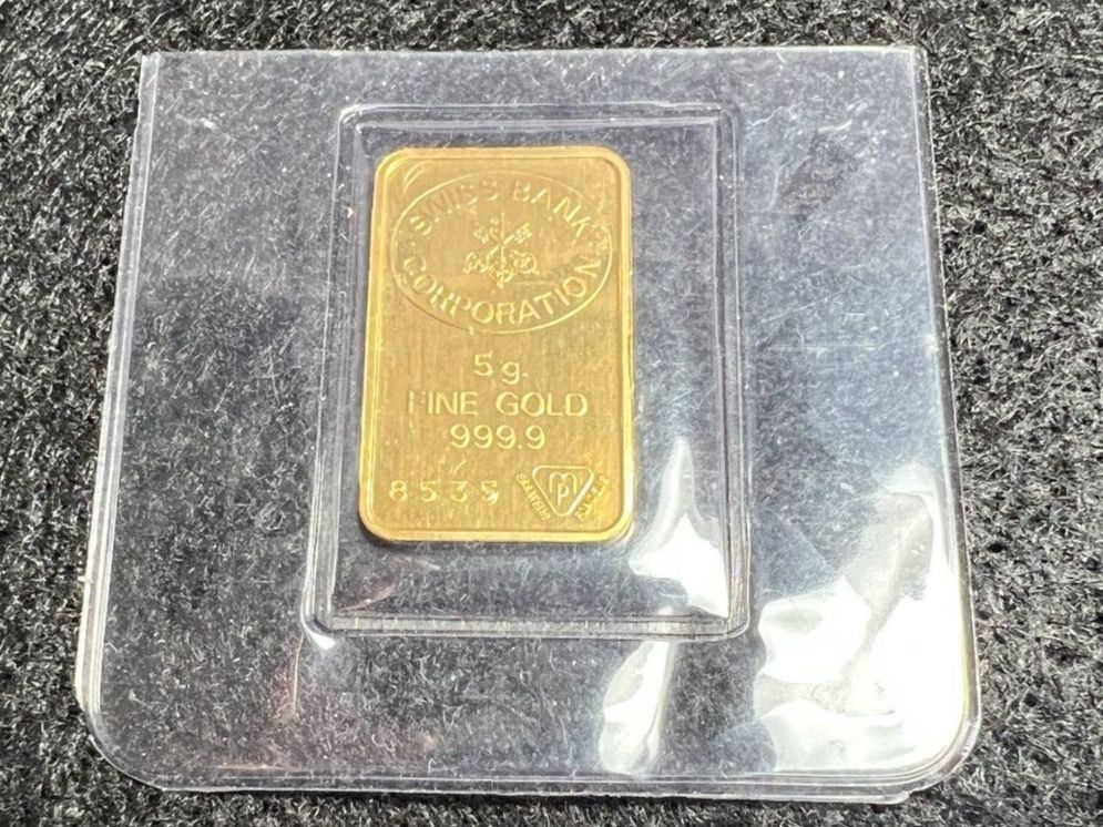 Goldbarren 5g - Feingold 999,9 (Gebraucht) in für CHF 315 – mit ...