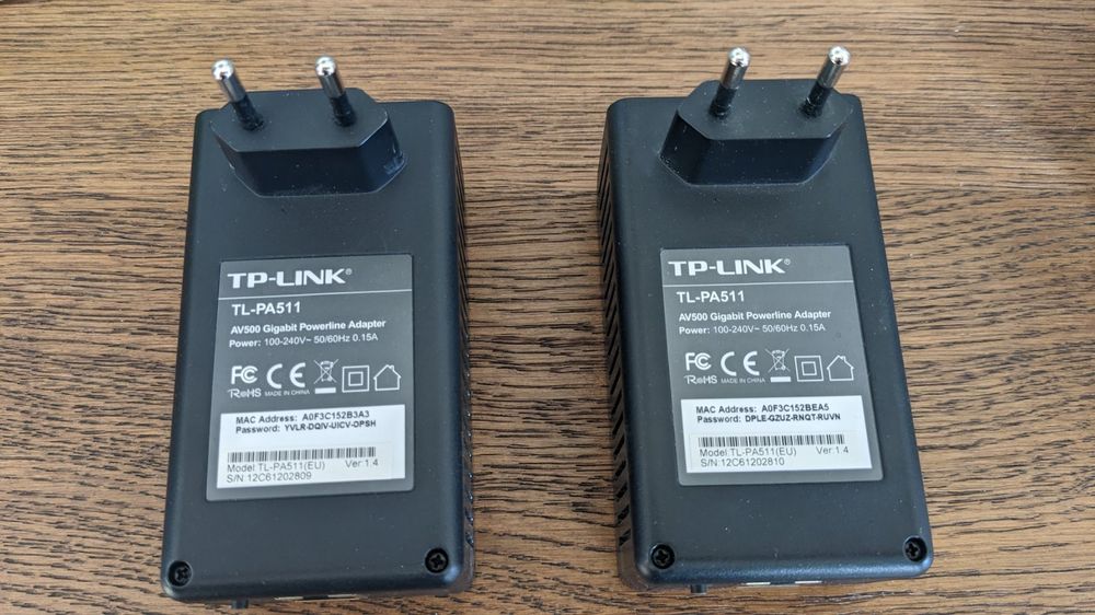 TP-Link TL-PA511KIT AV500 Gigabit Powerline Adapter kit (Gebraucht) in ...