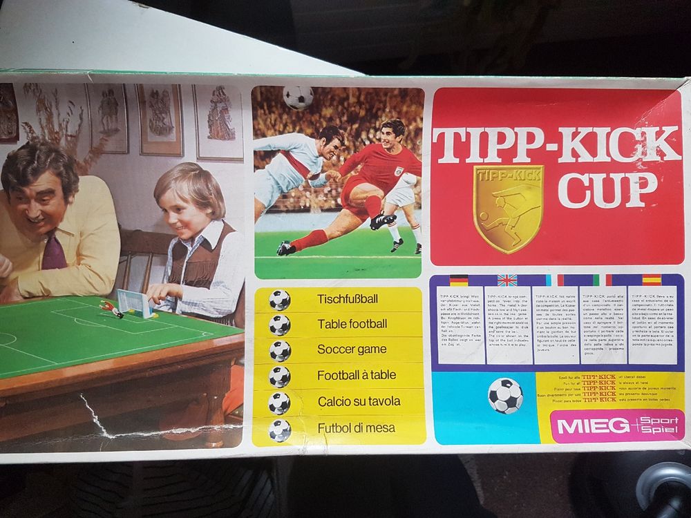 Tipp-Kick cup, Tischfussball Spiel aus den 70er | Kaufen auf Ricardo
