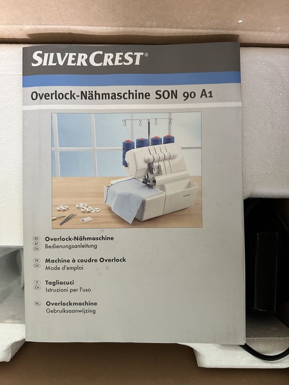 Overlock-Nähmaschine Silver Crest mit Zubehör (Gebraucht) in Zürich für ...