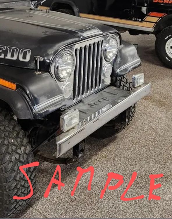 Jeep CJ5 CJ7 CJ8 Front Grill Chrome Overlay 1976-86 (Gebraucht) in ...