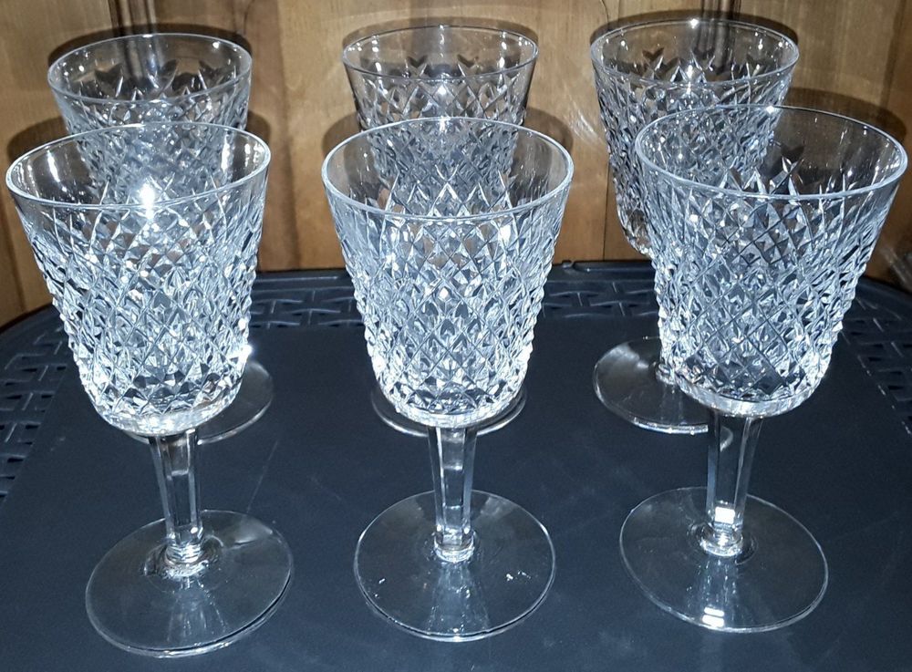 6 St. Waterford Crystal Weissweingläser (Gebraucht) in Thayngen für CHF ...