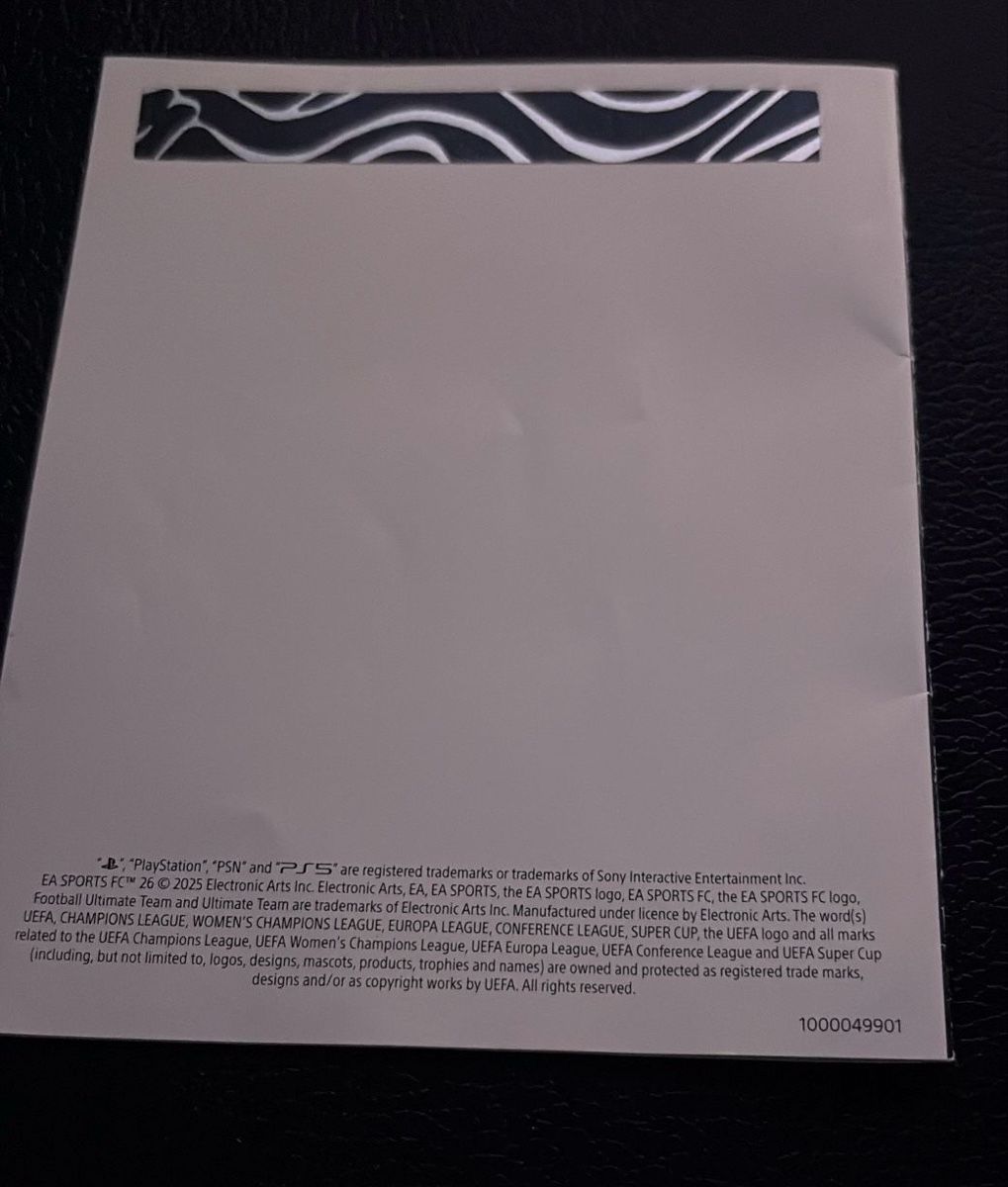 FC 26 (Fifa 26) PS5 Digital Edition (Neu und originalverpackt) in ...