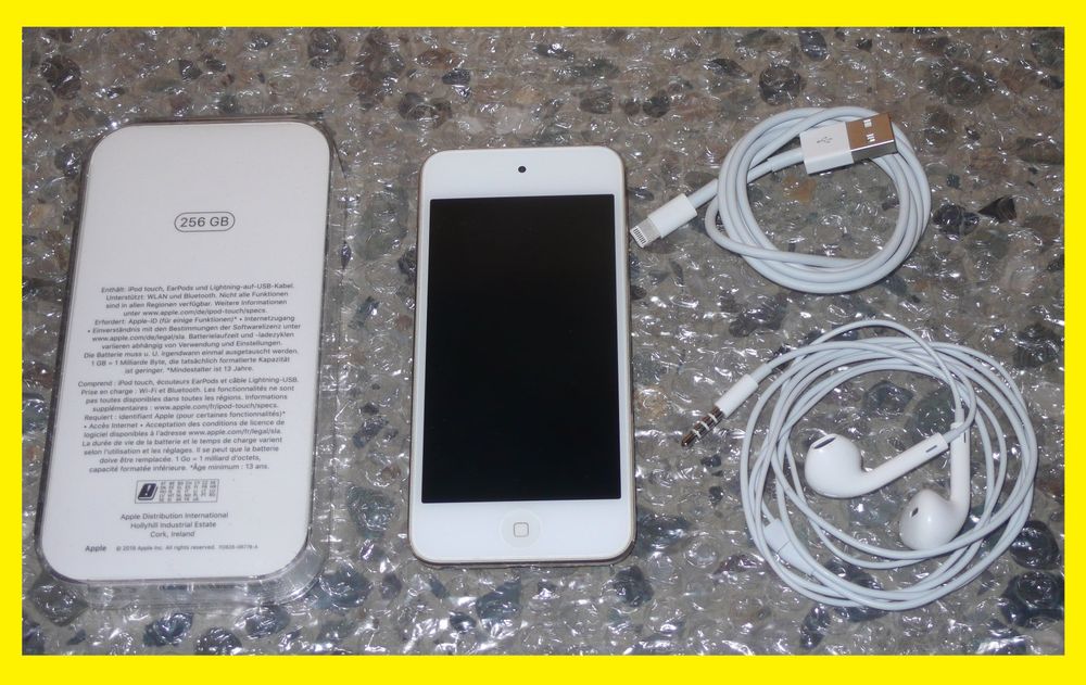 APPLE iPod touch, 256GB, Generation 7, Gold (MVJ92FDA) A2178 (Neuf ...