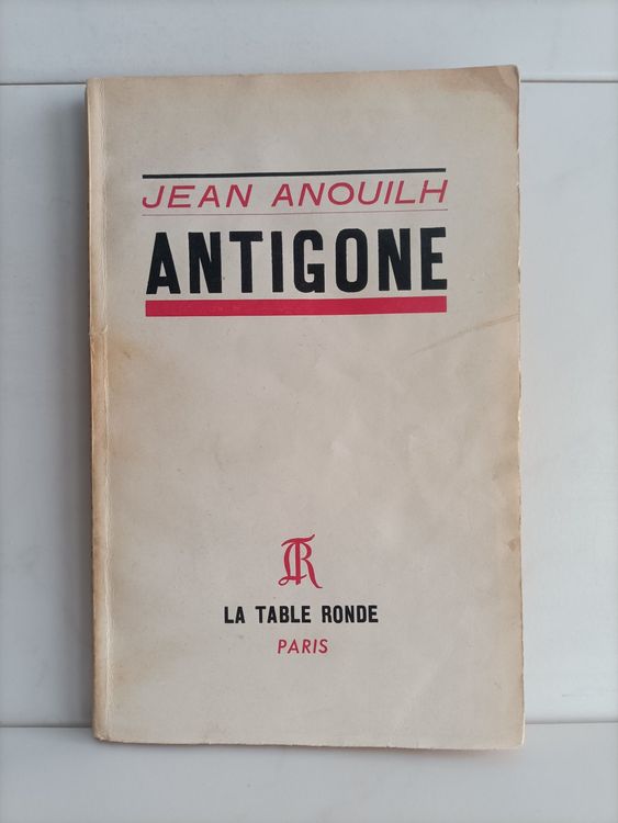 Antigone / Jean Anouilh / La Table Ronde 1962 (Gebraucht) in crans montana für CHF 3 – mit ...