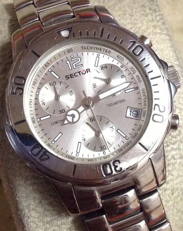 SECTOR Chronograph 37 mm ( Neue Preise : 295 CHF ) | Kaufen auf Ricardo