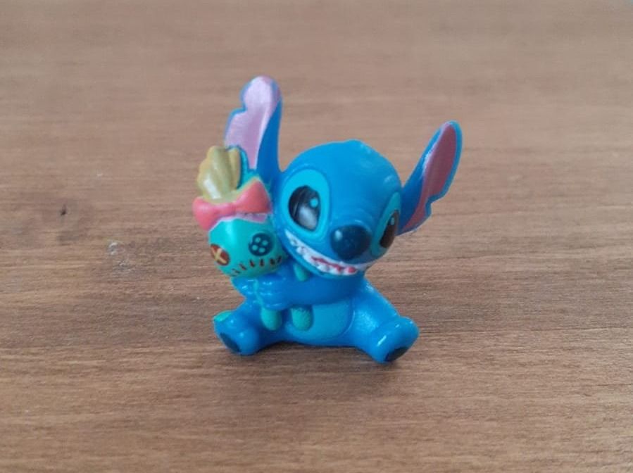 Stitch mit Schrulle ca 3cm/ Setzkasten, Cake Topper (Neu (gemäss ...