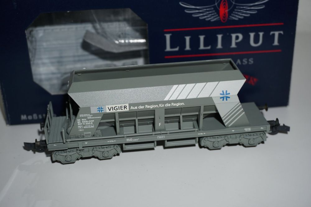 Liliput - SBB Kieswagen Ciments Vigier H0/DC | Kaufen auf Ricardo