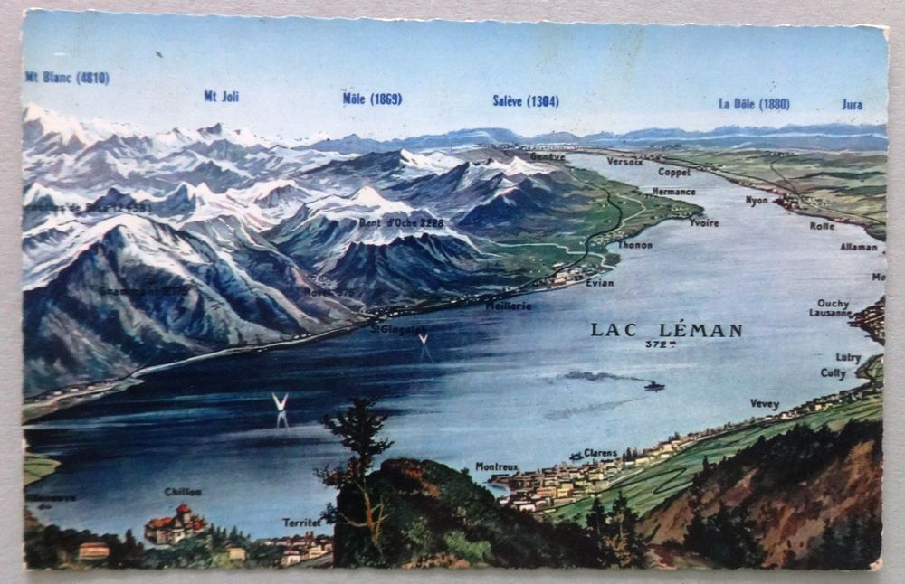 Panorama du Lac Léman (Defekt) in Fétigny für CHF 1 – mit Lieferung auf ...