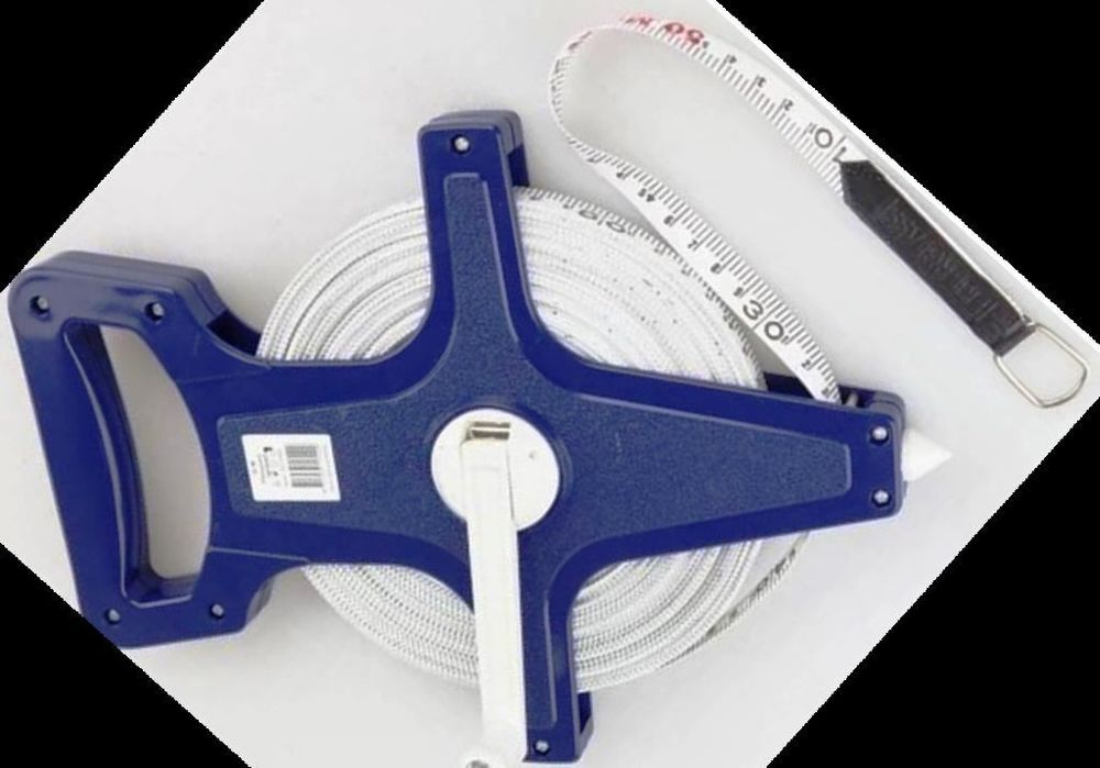 MESSBAND 30m auf Kurbel- Rolle Landvermesser (Neu und originalverpackt ...
