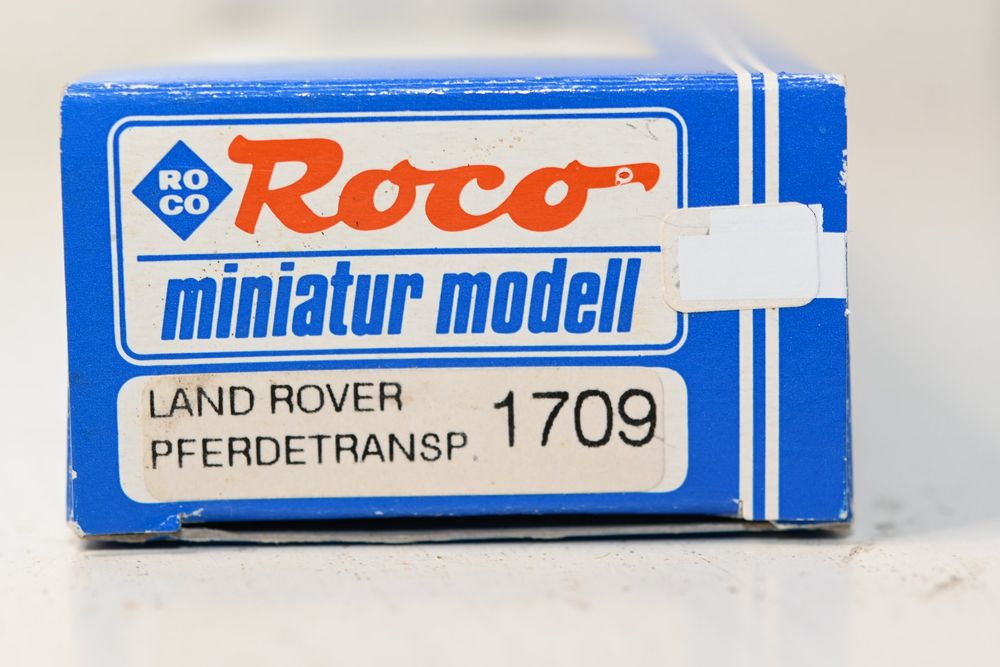 Land Rover Pferdetransport Roco HO mit OVP | Kaufen auf Ricardo