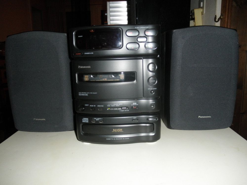 Kleine Stereo Anlage Panasonic SA-CH150 (Gebraucht) in Wittenbach für CHF 49 – nur Abholung auf ...