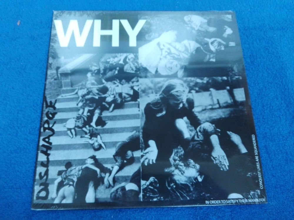 DISCHARGE - why 12" OVP punk NEU (Neu und originalverpackt) in Schaan ...