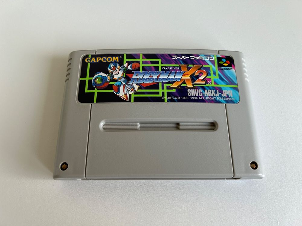 Rockman Megaman X2 SNES Nintendo Super Famicom Spiel (Gebraucht) in ...