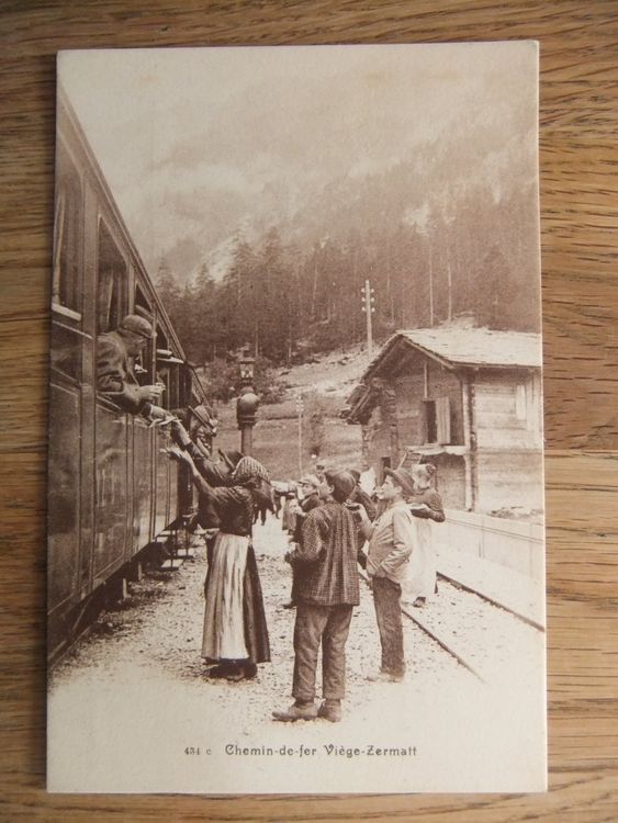 Visp-Zermatt Bahn Bahnhof St. Niklaus (Gebraucht) in St. Niklaus VS für CHF 22 – mit Lieferung ...