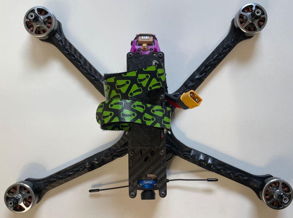 7 inch analoge FPV Drone mit GPS und GoPro Halterung (Gebraucht) in für ...