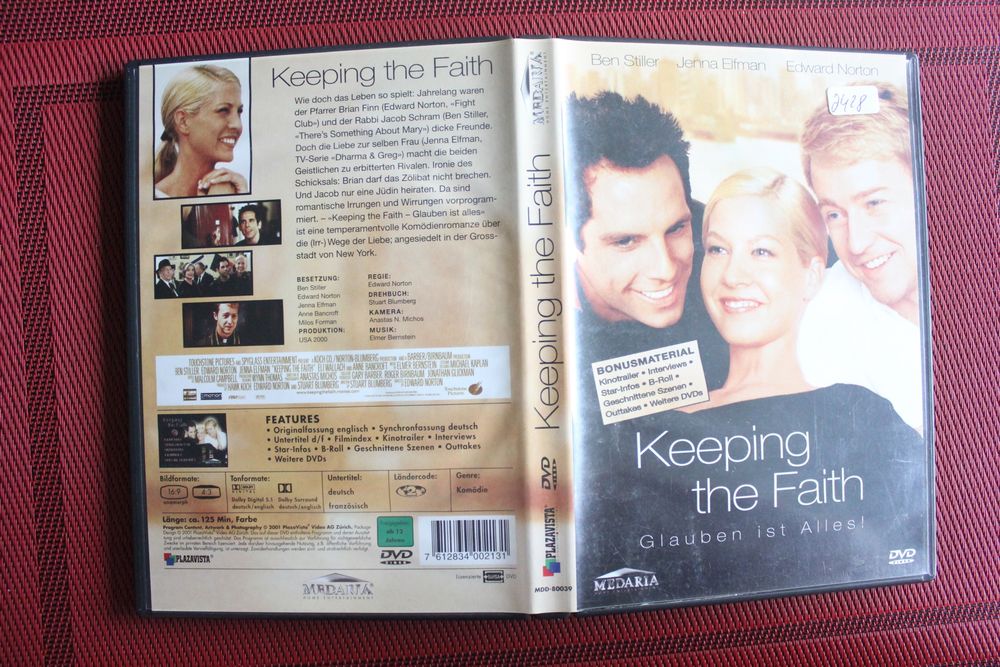 Keeping the Faith Glauben ist alles DVD ( 2428) (Gebraucht) in ...
