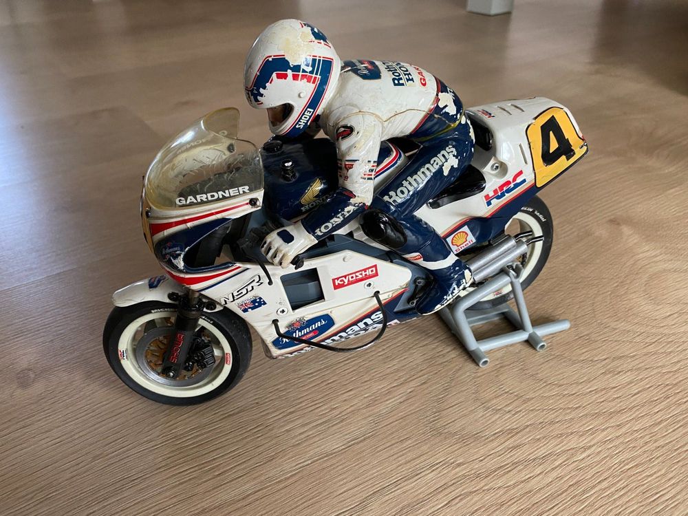 Kyosho HONDA NSR 500 RC Vintage 1/8 (Gebraucht) in Münchenstein für CHF 98 – mit Lieferung auf ...