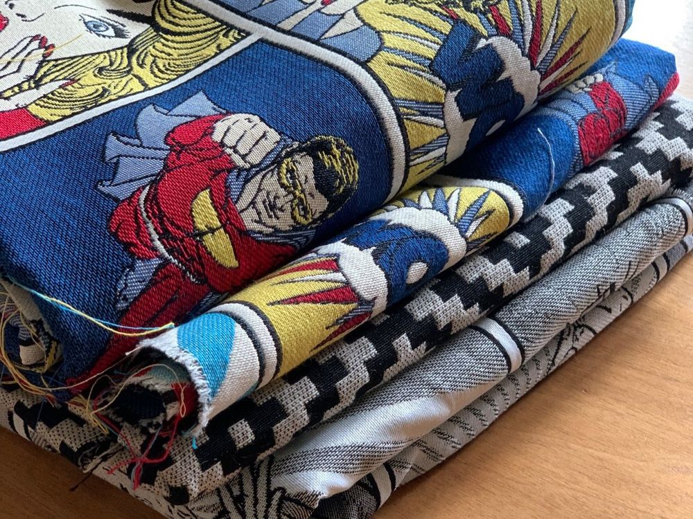 Stoffpaket Jacquard, fester Stoff (Comic, Pop Art) | Kaufen auf Ricardo
