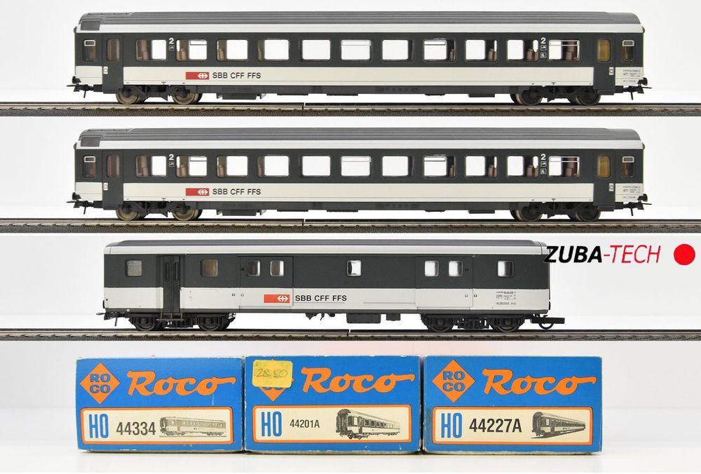 Roco 3x EW IV Personenwagen der SBB H0 GS mit OVP (Gebraucht) in St. Gallen für CHF 44 – mit ...