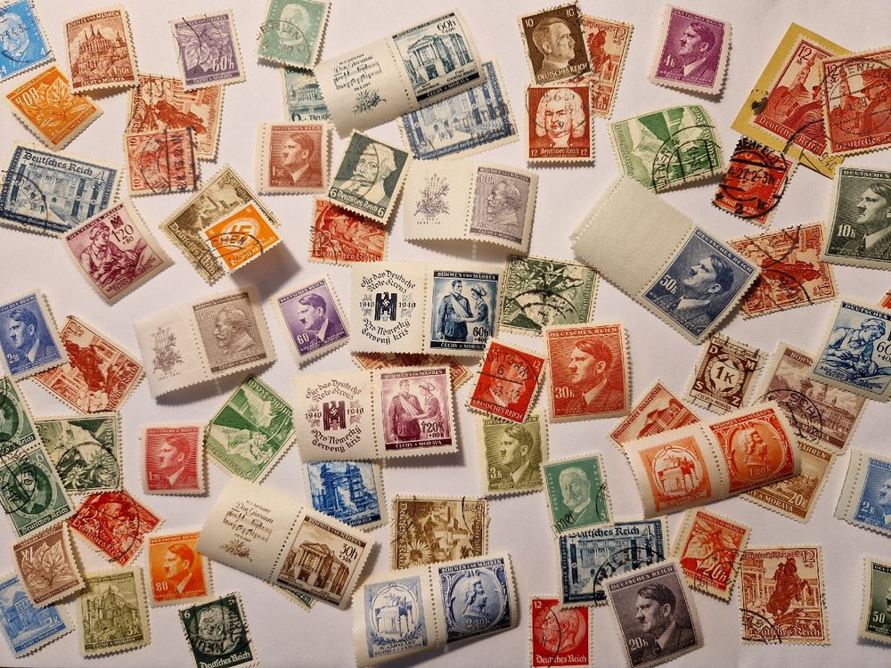 VIELE Briefmarken, Deutsches Reich, Adolf Hitler | Kaufen auf Ricardo