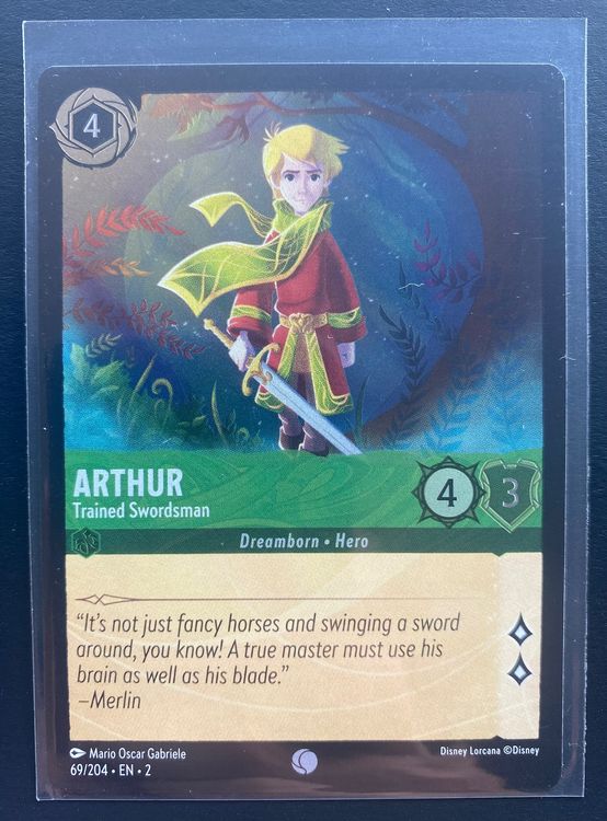 Lorcana FOIL ARTHUR 69/204 EN-2 Common (Gebraucht) in Lugano für CHF 0.6 – mit Lieferung auf ...