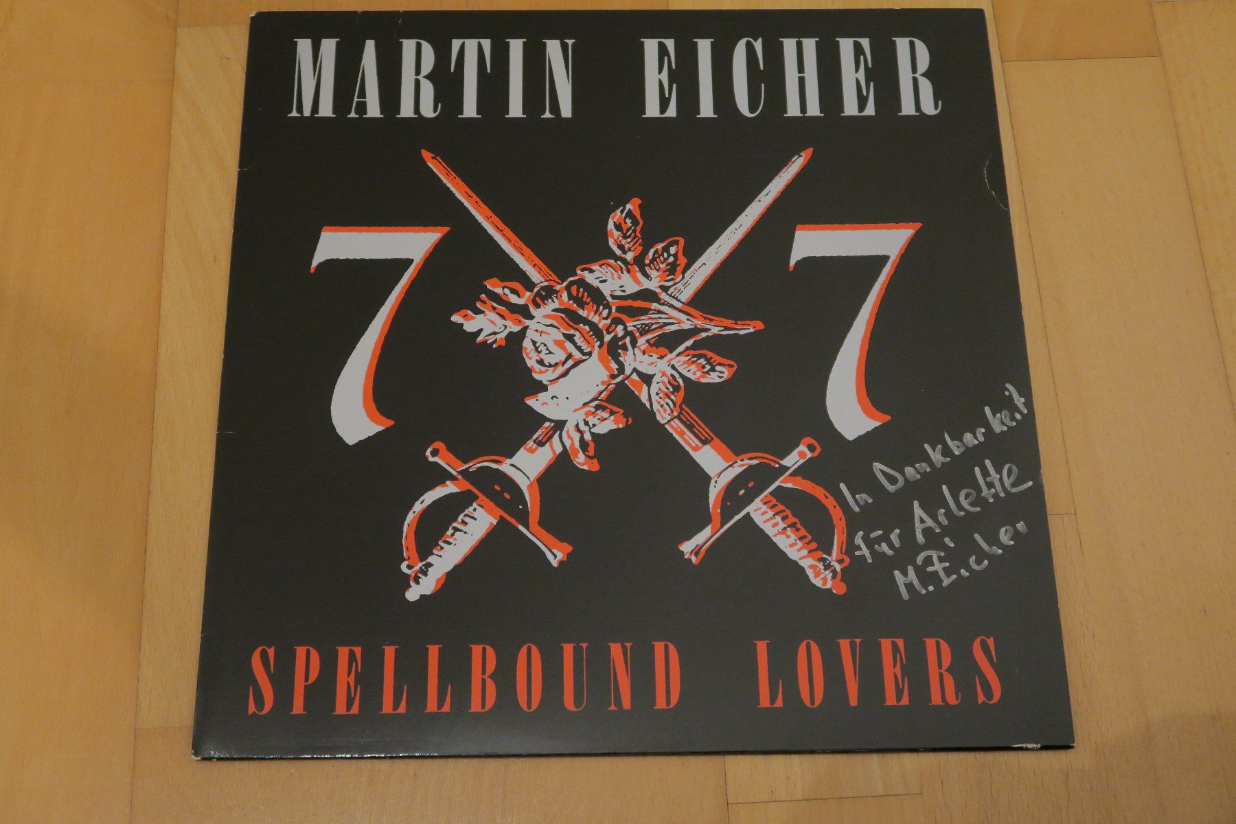 Martin Eicher–Spellbound Lovers (mit Original Unterschrift) (Gebraucht ...
