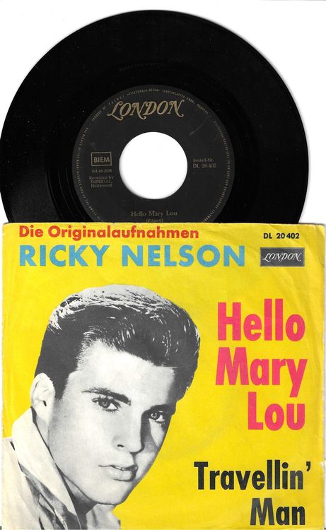 Ricky Nelson - Hello Mary Lou (Gebraucht) in Savagnier für CHF 3 – mit ...