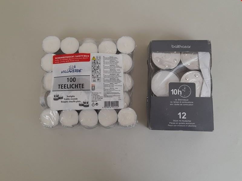 BALTHASAR & VILLAVERDE Teelichter Mix NEU (Neu (gemäss Beschreibung ...