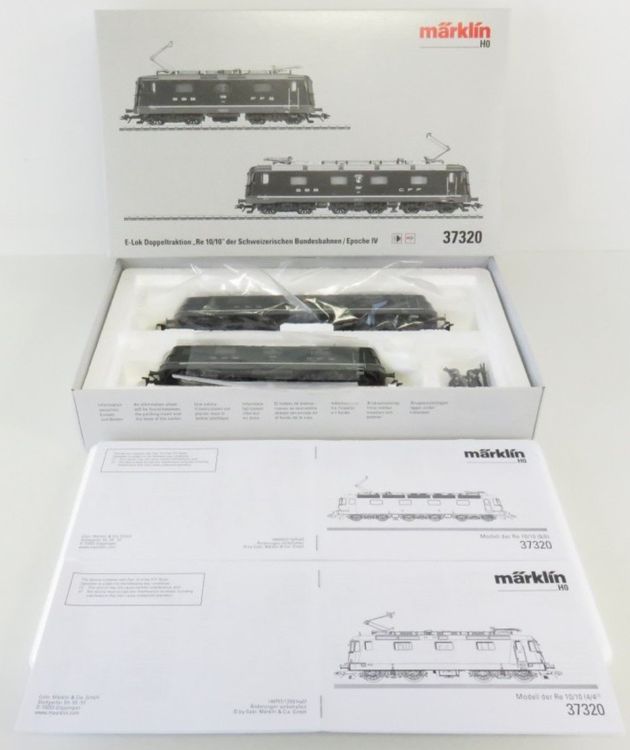 Märklin 37320 - E-Lok Doppeltraktion "Re 10/10" (Neu und ...