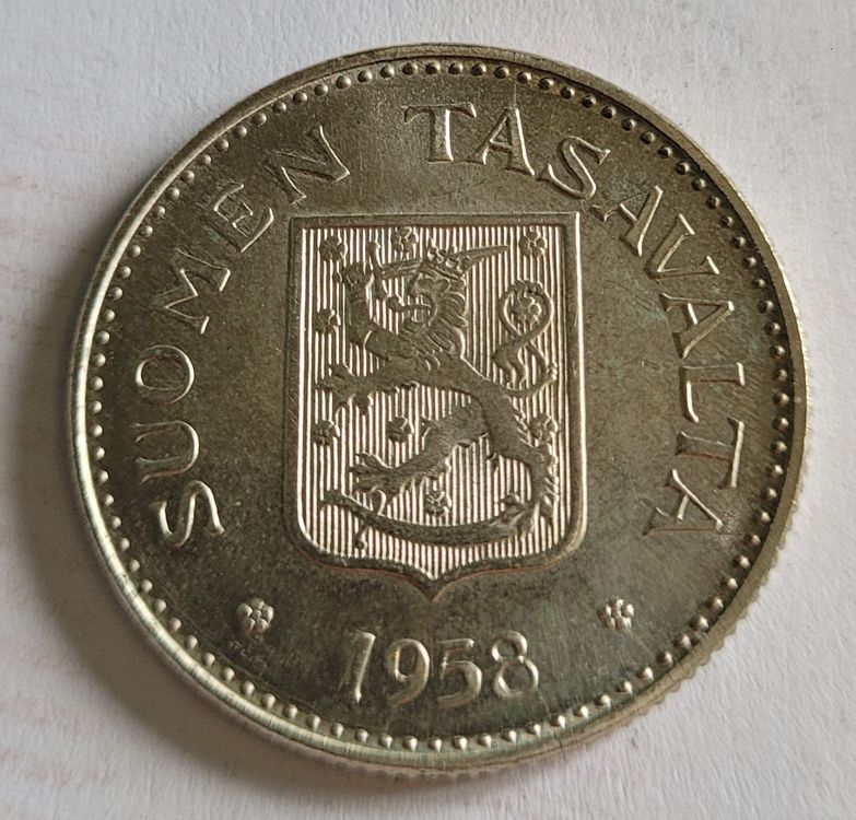 200 MARKKA / FINNLAND 1958 H (SILBER) | Kaufen auf Ricardo