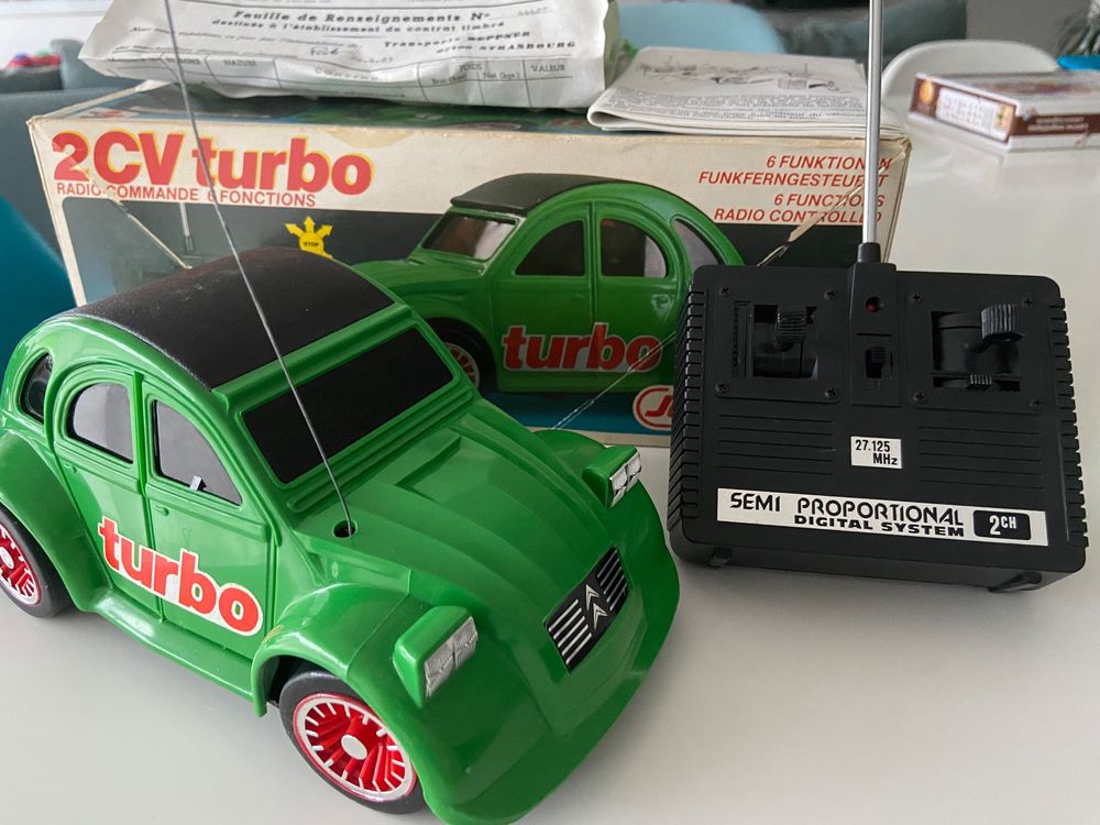 Vintage de 1983 - 2CV turbo - radio commandée | Kaufen auf Ricardo