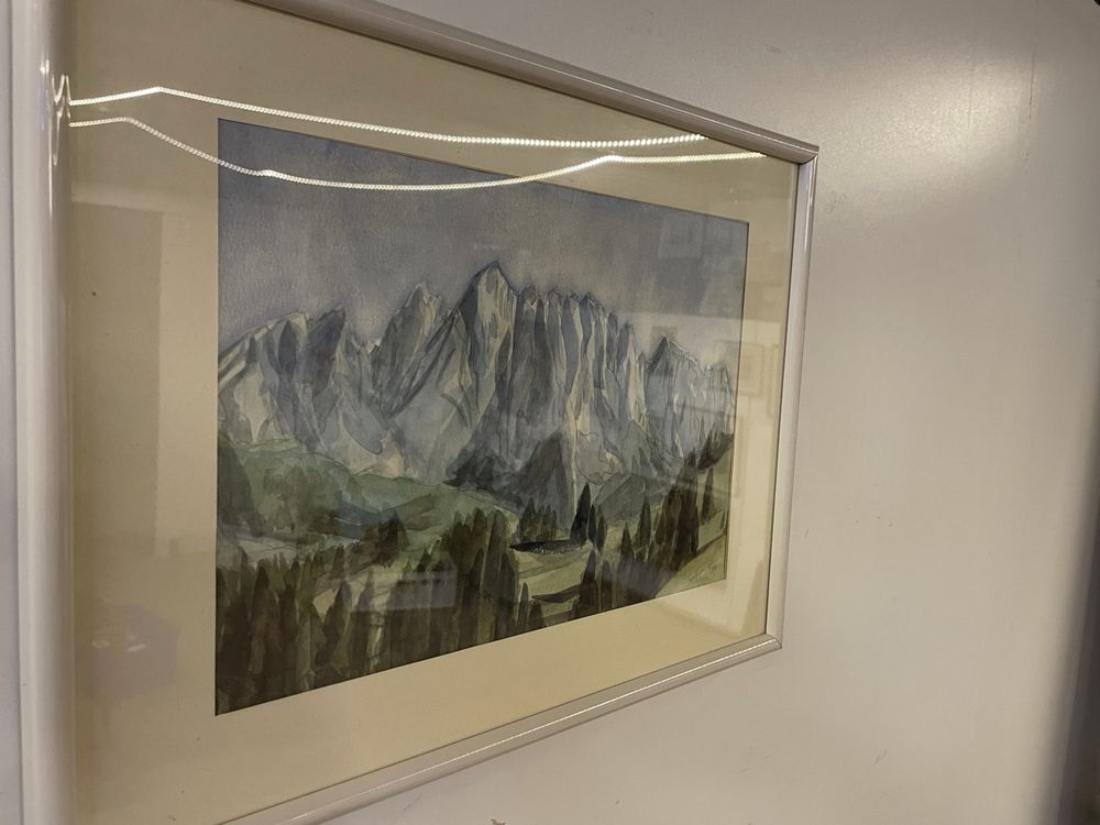 Aquarell Gastlosen sign Hayoz 1984 (Gebraucht) in Plasselb für CHF 29 ...