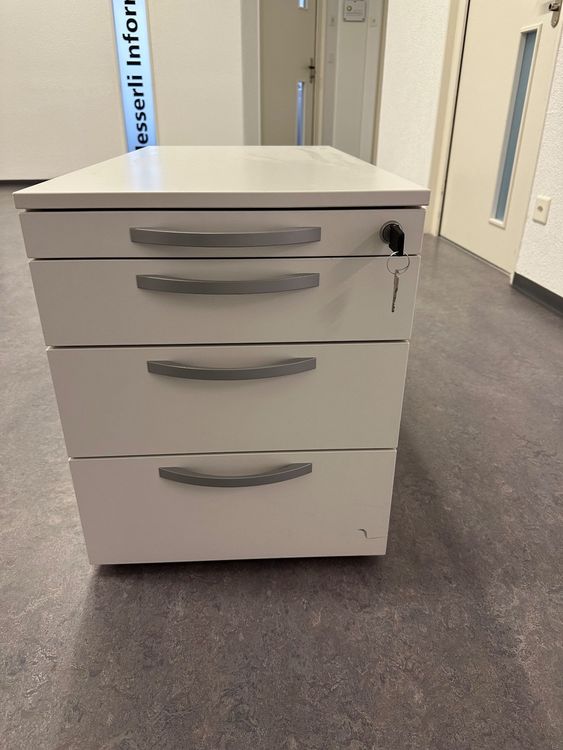 Steelcase - Rollcontainer mit 3 Schubladen/1 Utensilienausz. (Gebraucht ...