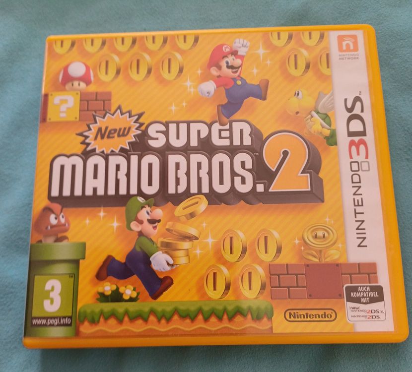 NEW SUPER MARIO BROS 2 NINTENDO 3DS 2DS (Gebraucht) in Villars-le ...
