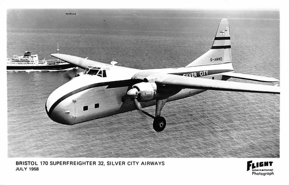 Ansichtkarte Aviatik 1958 BRISTOL 170 Superfreighter 32 (Gebraucht) in ...