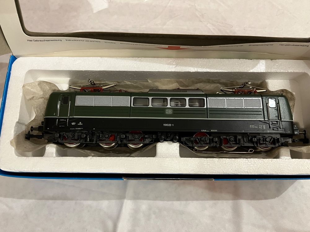 Märklin 3057 E-lok DB 151022-1 OVP Br 151, 1977-1979 (Neu (gemäss Beschreibung)) in Schlieren ...